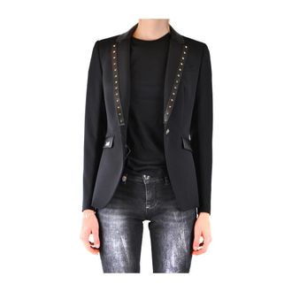 Philipp Plein Stilvoller Blazer - - Jackets - Damen - Schwarzk - M