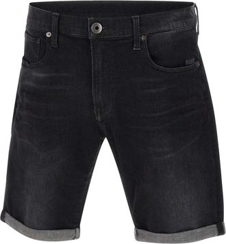G-Star Homme, Shorts, Noir, Taille: W33 3301 Slim Denim Shorts