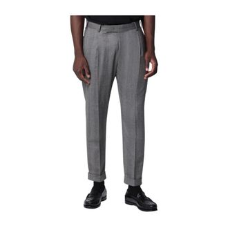 Pantaloni Torino Pantalon de costume droit - Homme - Pantalons - Gris - Taille: 3XL