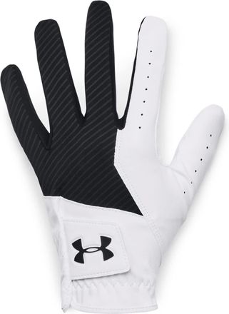 Under Armour Mens Full Finger Gloves Ua Medal Golf Glove, Black, 1349705-001, RMD