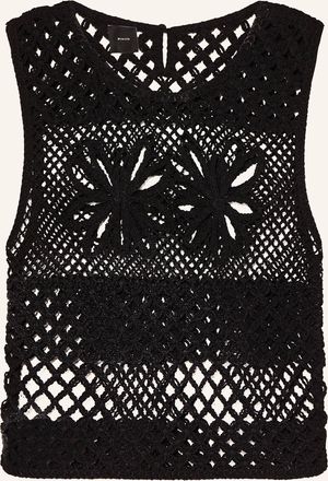 Pinko Pinko H&auml;keltop Gonzano schwarz