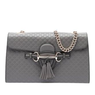 Gucci Pre-owned Emily Shoulder Bag - Femme - Pre-owned - Gris - Taille: ONE Size