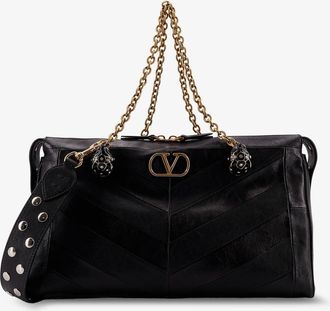 Valentino Garavani Valentino Garavani Panthea leather shoulder bag - VALENTINO GARAVANI - gender_Woman