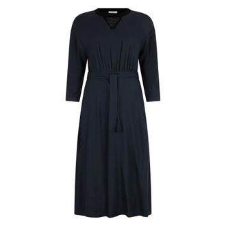 PESERICO Femme, Robes, Noir, Taille: 44 FR Robes