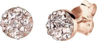 Elli Ohrringe Damen Ohrstecker Funkelnd mit Kristalle aus 925 Sterling Silber