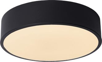 Lucide UNAR - Deckenleuchte - &Oslash; 20 cm - LED 3 StepDim - 1x12W 2700K - Schwarz