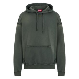 Diesel Hoodie - - Sweatshirts & Hoodies - Herren - Gr&uuml;n - L