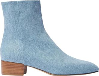 Scarosso Femme, Chaussures, Bleu, Taille: 35 EU Bottines &agrave; Talon Ambra