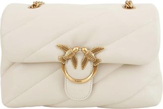 Pinko Pinko, Femme, Sacs, Blanc, Taille: ONE Size Love Bag Borse