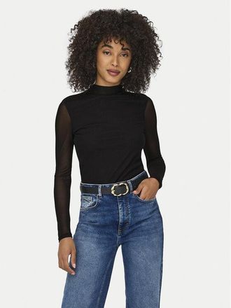 Only Bluse Erica 15141298 Schwarz Regular Fit