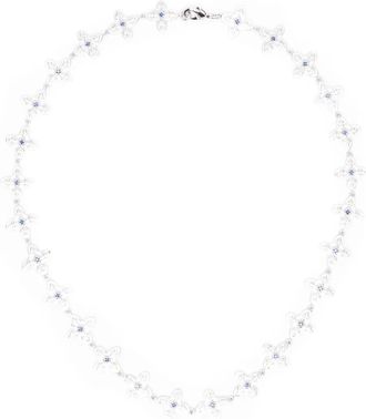 Darkai collier à pendentif trèfle - Argent