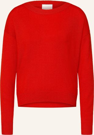 Allude Allude Cashmere-Pullover rot