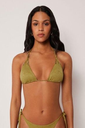 Calzedonia Triangel-bikinioberteil Wild Jungle Grun