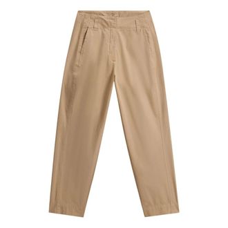 Woolrich Femme, Pantalons, Beige, Taille: W28 Poplin Carrot Pants