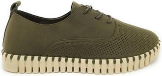 Ilse Jacobsen Confortable Baskets Homme HORNBÆK Tulip 145 Men Kaki Talla Numeric_43