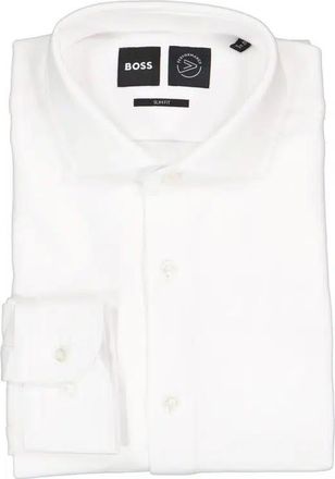 HUGO BOSS Herren Hemd weiß Slim Fit