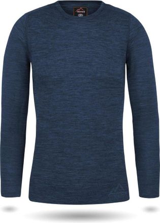Normani Langarmshirt Damen Merino Langarm-Shirt Mandurah Ski-Unterwäsche Rundhals Merino Pullover Unterhemd - 100 % Merinowolle