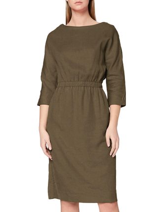 Kings of Indigo Damen Majesta Kleid, Gr&uuml;n (Olive DRAB 7606), (Herstellergr&ouml;&szlig;e:XS)