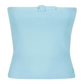 Courr&egrave;ges Damen, Oberteile, Blau, XSGr&ouml;&szlig;e