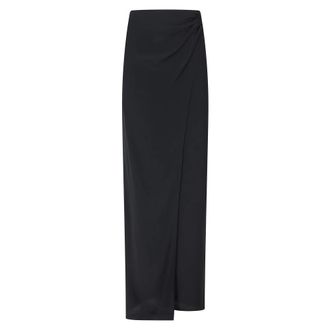 Andamane Femme, Jupes, Noir, Taille: 38 FR Phoebe Long Skirt