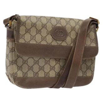 Gucci Pre-owned Vintage GG Canvas Schultertasche - - Pre-owned - Damen - Beige - ONE SIZE