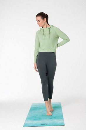 super.natural Hoodie Merino Hoodie W LIQUID FLOW LOGO HOODIE geruchshemmender Merino-Materialmix