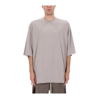 Rick Owens Tommy T-Shirt - - Tops - Herren - Beige - ONE SIZE