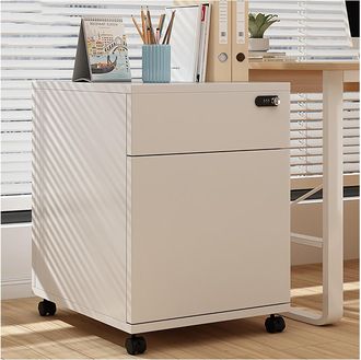 Generic B&uuml;ro-Aufbewahrungsschrank mit Schloss, Aktenschrank unter dem Schreibtisch, Aktenschr&auml;nke for die Organisation im Heimb&uuml;ro, Aktenschrank mit Rollen, f