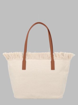 MC2 Saint Barth Womens Shoulder Bag City White Cotton