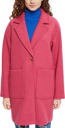 Esprit Damen 082CC1G323 Jacke, 660/PINK Fuchsia, L