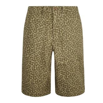 Maison Kitsun&eacute; Arbeitskleidung Bermuda Shorts - - Shorts - Herren - Gr&uuml;n - W42