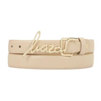 Kazar Femme, Accessoires, Beige, Taille: 100 CM Ceinture beige avec boucle de marque