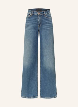 7 For All Mankind Flared Jeans Lotta blau