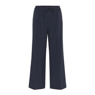 Part Two Elegant Midnight Wide Leg Hosen - - Trousers - Damen - Schwarzk - XL
