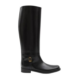Saint Laurent Julia Reitstiefel - - Shoes - Damen - Schwarzk - 36 EU