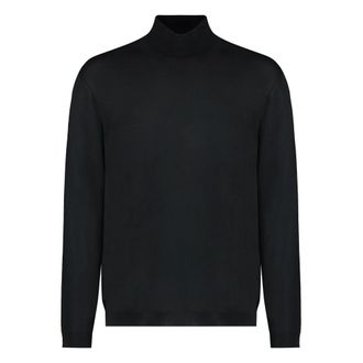 Roberto Collina Rollkragenpullover aus Wolle - - Knitwear - Herren - Schwarzk - M