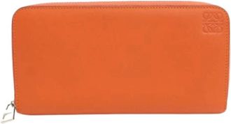 Loewe Portefeuille long (bi-pli) Pre-owned - Femme - Pre-owned - Orange - Taille: ONE Size