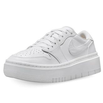 Nike Nike Air Jordan 1 Elevate Low Femmes Trainers DH7004 Sneakers Chaussures (UK 5.5 US 8 EU 39, White White White 111)