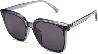 Sojos Lunettes de soleis pour Femmes et Hommes à Rotor Turbine, Mode Rétro 90s Sahdes Y2K Sunnies SJ2241