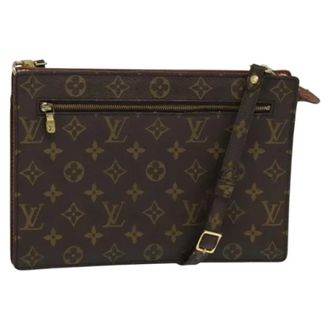 Louis Vuitton Pre-owned Toile sacs-louis-vuitton - Femme - Pre-owned - Brun - Taille: ONE Size