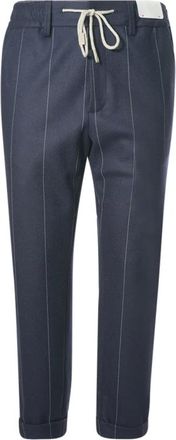 Eleventy Homme, Pantalons, Bleu, Taille: M Slim-fit Pantalons
