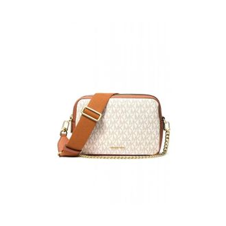 Michael Kors Bryant Medium Signature Logo Camera Crossbody Bag - - Bags - Damen - Beige - ONE SIZE