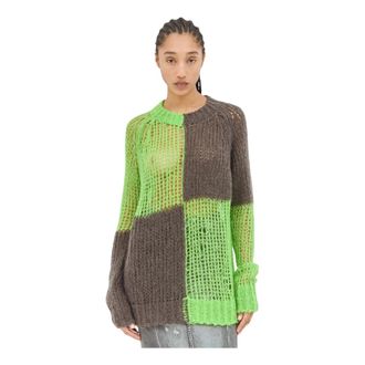 Acne Studios Locker gestrickter Pullover - - Knitwear - Damen - Mehrfarbig - 2XS