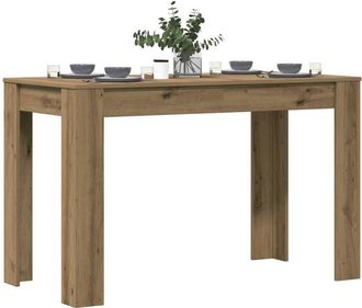 vidaXL Vidaxl - Table &agrave; manger ch&ecirc;ne artisanal 120x60x76 cm bois ding&eacute;nierie