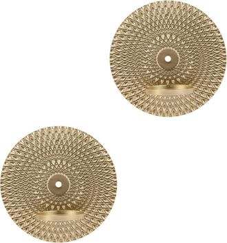 Cabilock 2St Leuchter Retro-Kerzenst&auml;nder runder Wandkerzenhalter Wandleuchte Spitzkerzen Kerzenhalter zum Aufh&auml;ngen an der Wand Wandkerzenst&auml;nder Hochzeit sch