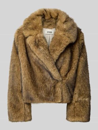Drykorn Jacke aus Kunstfell mit Reverskragen Modell ADWELL