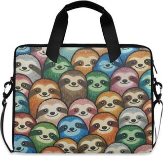 Alaza Sac pour ordinateur portable de 40,6 &agrave; 15,6 pouces, sac &agrave; bandouli&egrave;re pour ordinateur portable de 40,6 &agrave; 15,6 pouces, sac fourre-tout pour femme, homm