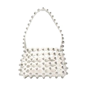 Alexander Wang Studded Cage Tasche f&uuml;r den t&auml;glichen Gebrauch - - Bags - Damen - Wei&szlig; - ONE SIZE