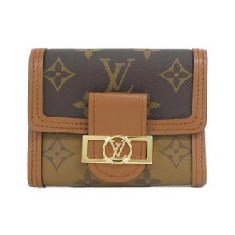 Louis Vuitton Pre-owned Monogram Portefeuille Dauphine Compact Wallet - - Pre-owned - Damen - Braun - ONE SIZE
