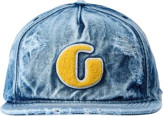 Gallery Dept. Homme, Accessoires, Bleu, Taille: ONE Size G Logo Patch Denim Cap